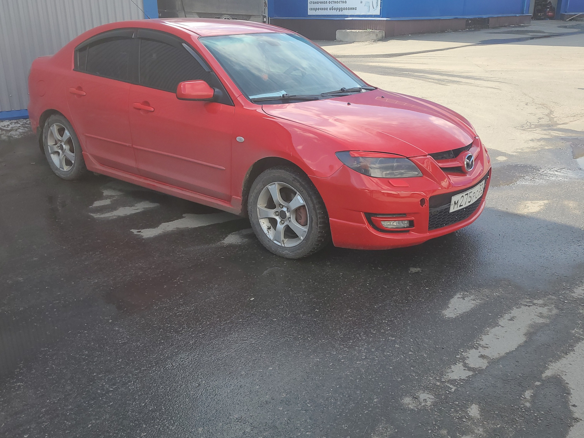 Бампер мазда 3 бк MPS на седан. Final… — Mazda 3 (1G) BK, 1,6 л, 2007 ...