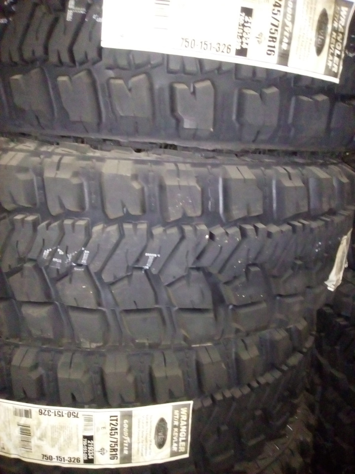 Внедорожные шины 4х4 Goodyear Duratrac, MTR with Kevlar, BFGoodrich ...
