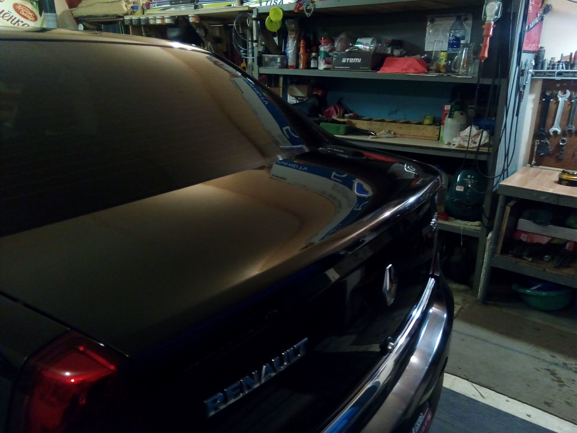 Полироль для кузова авто Cosmic — Renault Logan (1G), 1,4 л, 2011 года ...