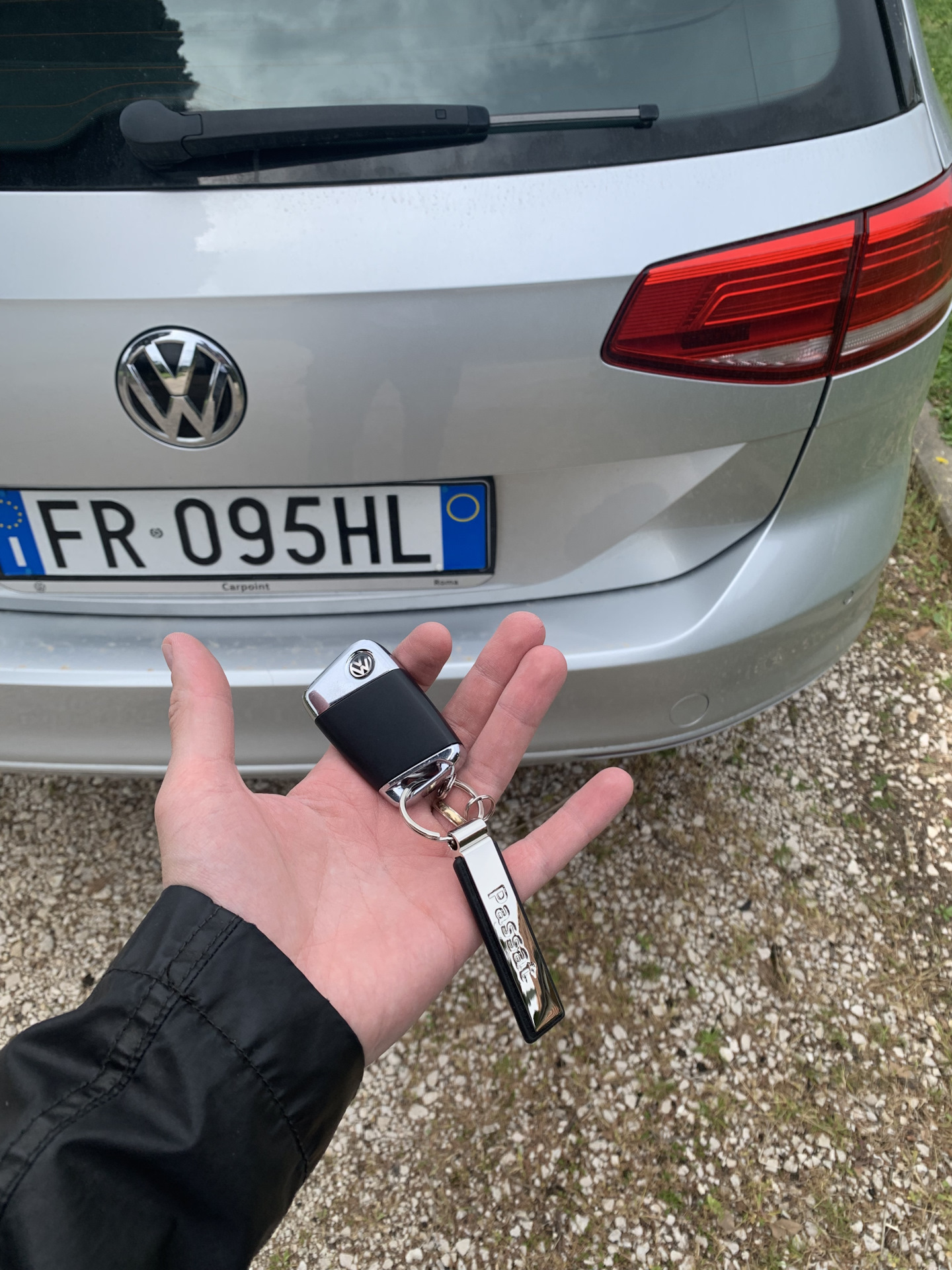 Новый брелок — Volkswagen Passat Variant (B8), 1,6 л, 2016 года ...