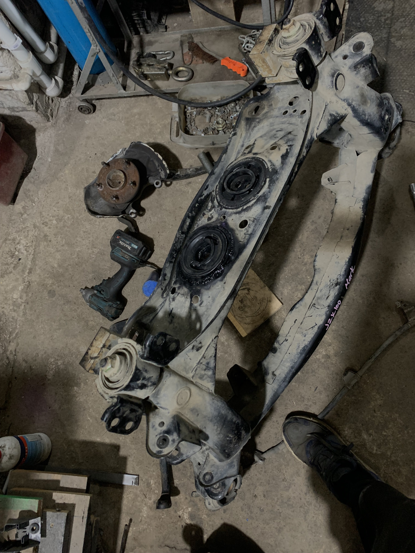 «Турбо» подрамник — Toyota Cresta (100), 2 л, 1999 года | запчасти | DRIVE2