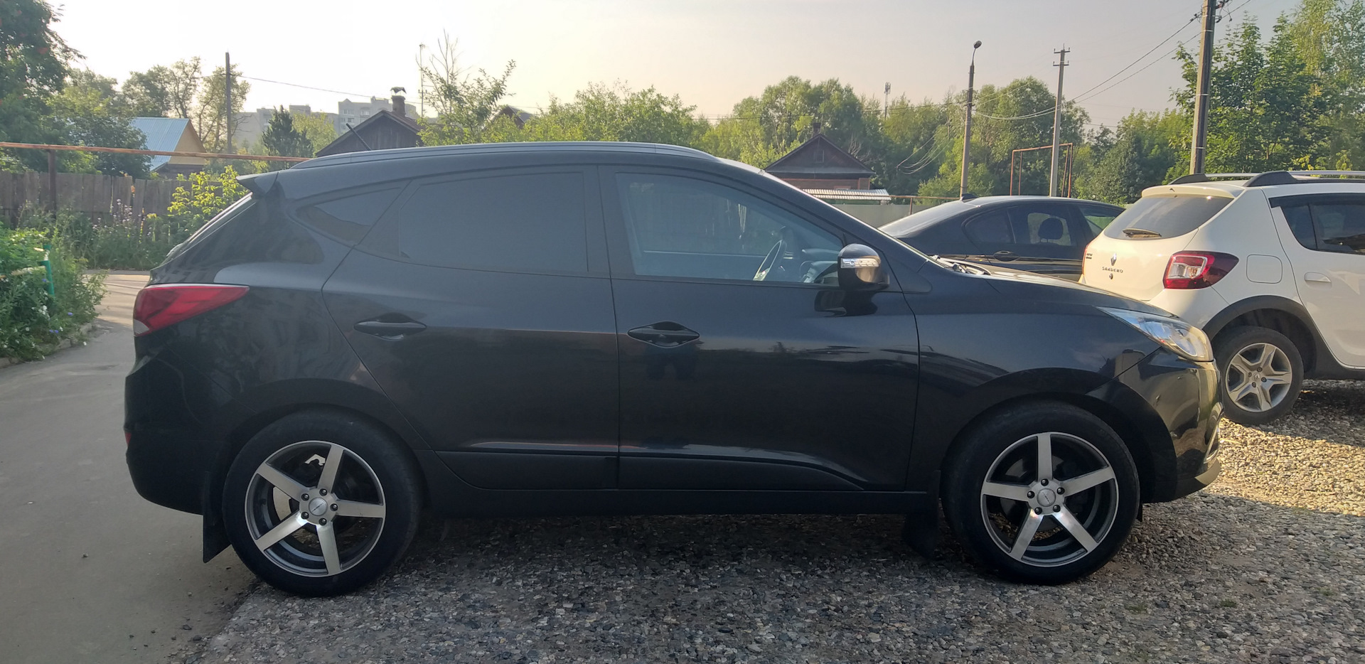 Диски и резина? — Hyundai ix35, 2 л, 2011 года | колёсные диски | DRIVE2