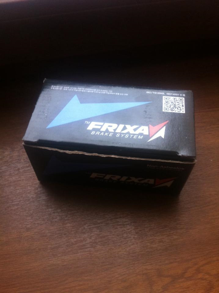 Колодки hankook frixa fph27 — Hyundai Solaris (1G), 1,6 л, 2016 года ...