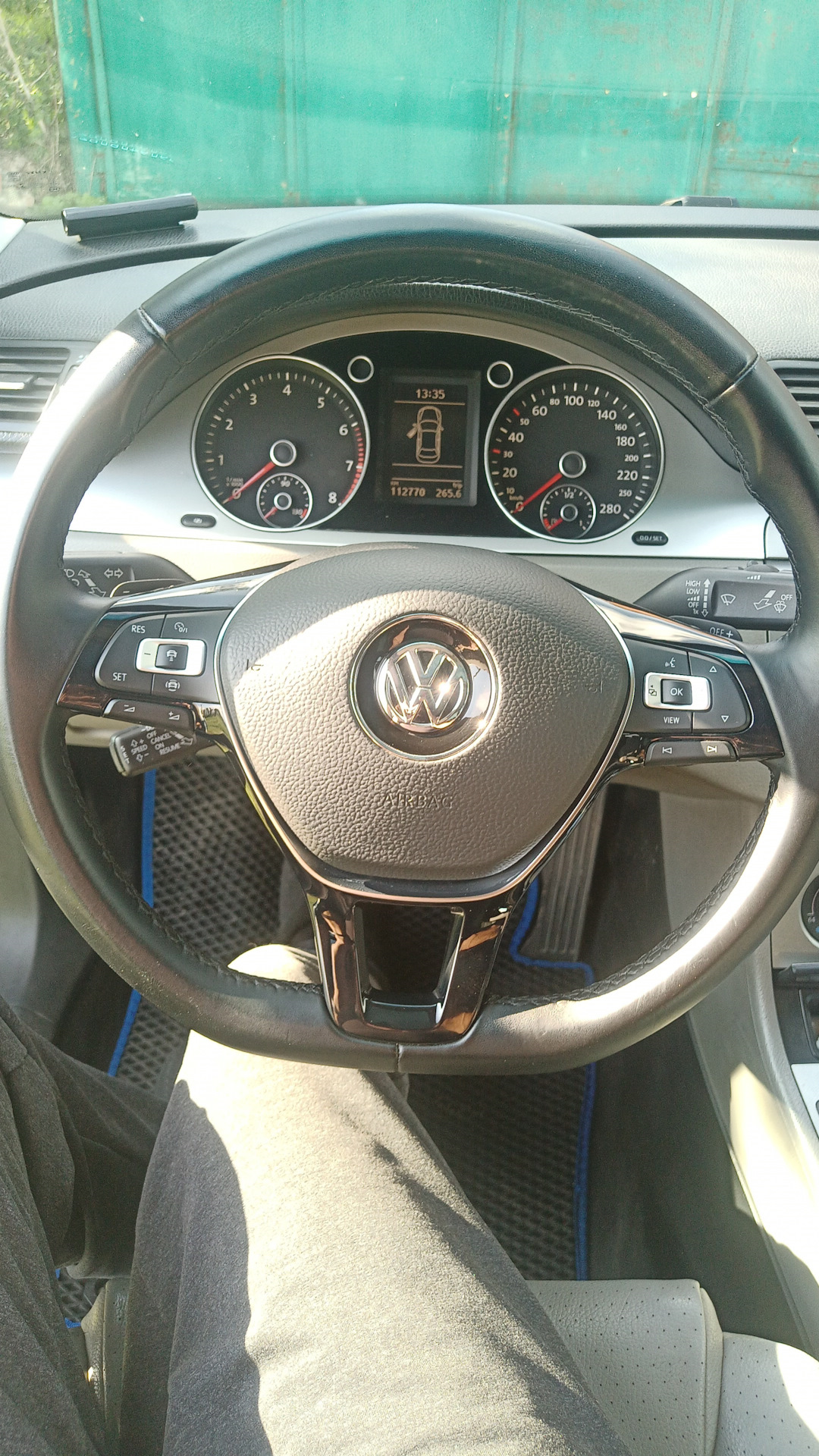 Руль — Volkswagen Passat B6, 1,6 л, 2007 года | аксессуары | DRIVE2