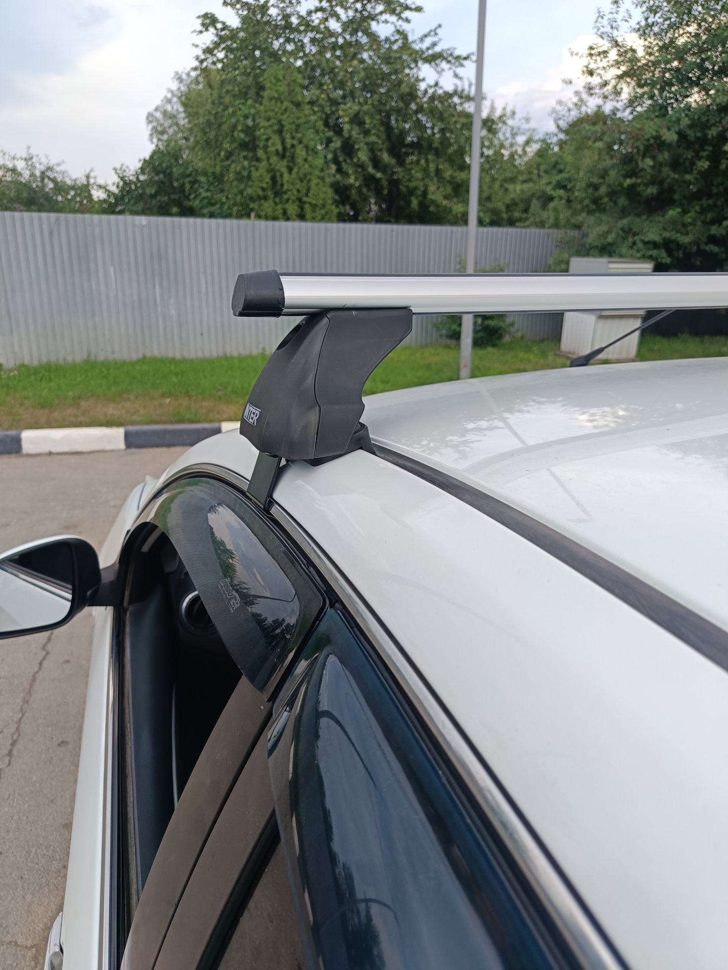 Almera G15 Багажник Муравей Д-1 выпадывающее крепление. — Nissan Almera ...