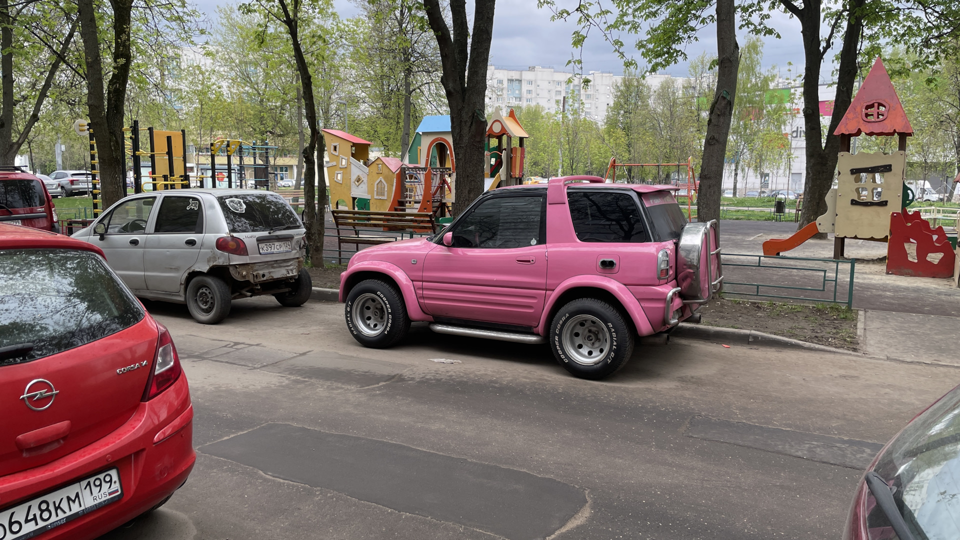 Toyota RAV4 (I) 2.0 бензиновый 1996 | PINK FROST ВЗАимная на DRIVE2