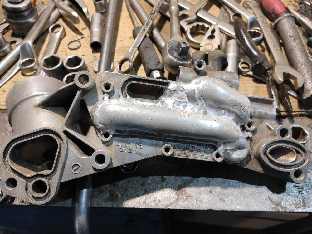 Размышлялки: глубокая хирургия теплообменника GM 93186324 — Opel Astra ...