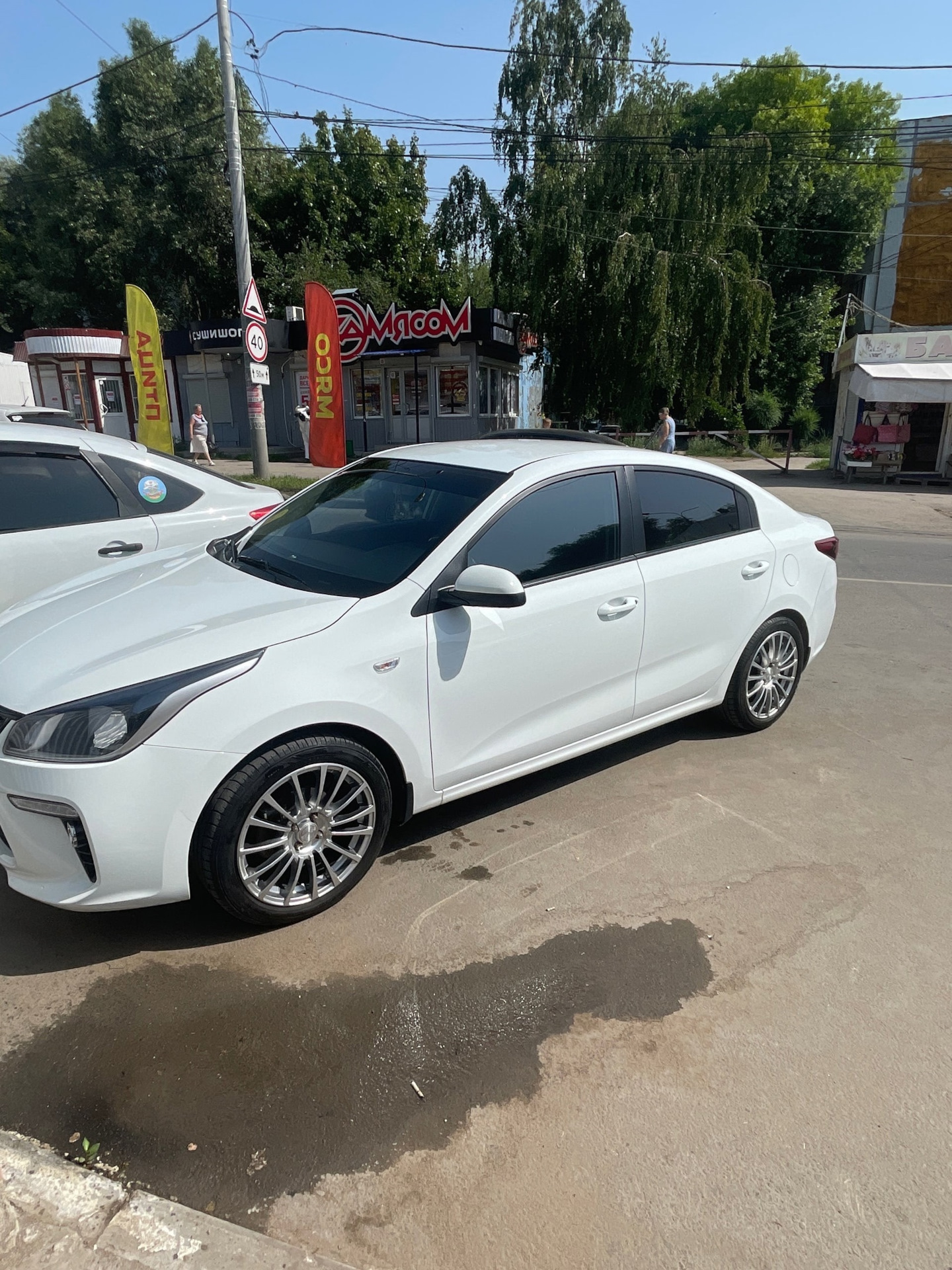 Мой размер 17… — KIA Rio (4G), 1,6 л, 2018 года | колёсные диски | DRIVE2