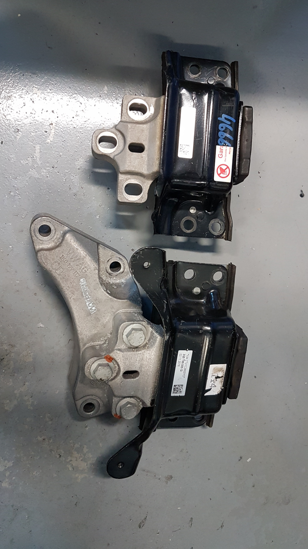 Гидравлическая опора коробки DQ500 5QA199555F — Volkswagen Tiguan (2G ...