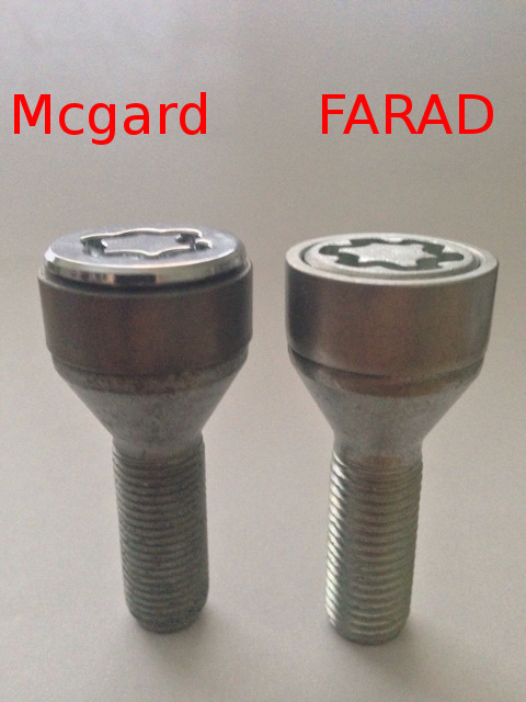 Секретки McGard — Skoda Octavia Mk2, 1,8 л., 2013 года | аксессуары ...