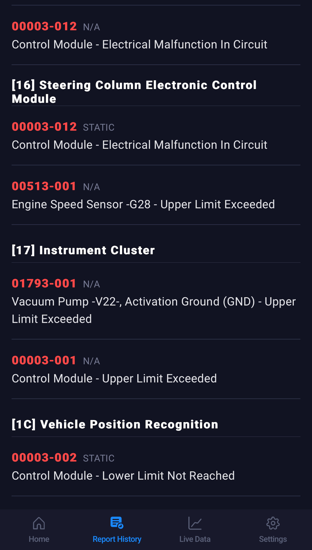 Help! Ошибки 00003 — Volkswagen Passat B6, 2 л, 2006 года | электроника ...