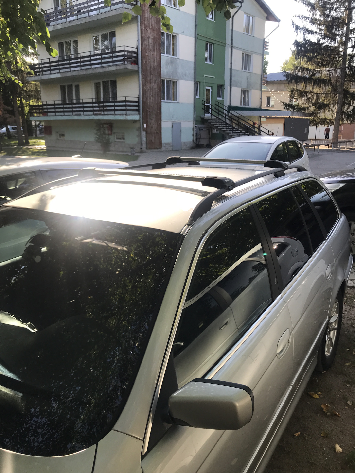 Багажник на крышу — BMW 5 series Touring (E39), 2,5 л, 2002 года ...