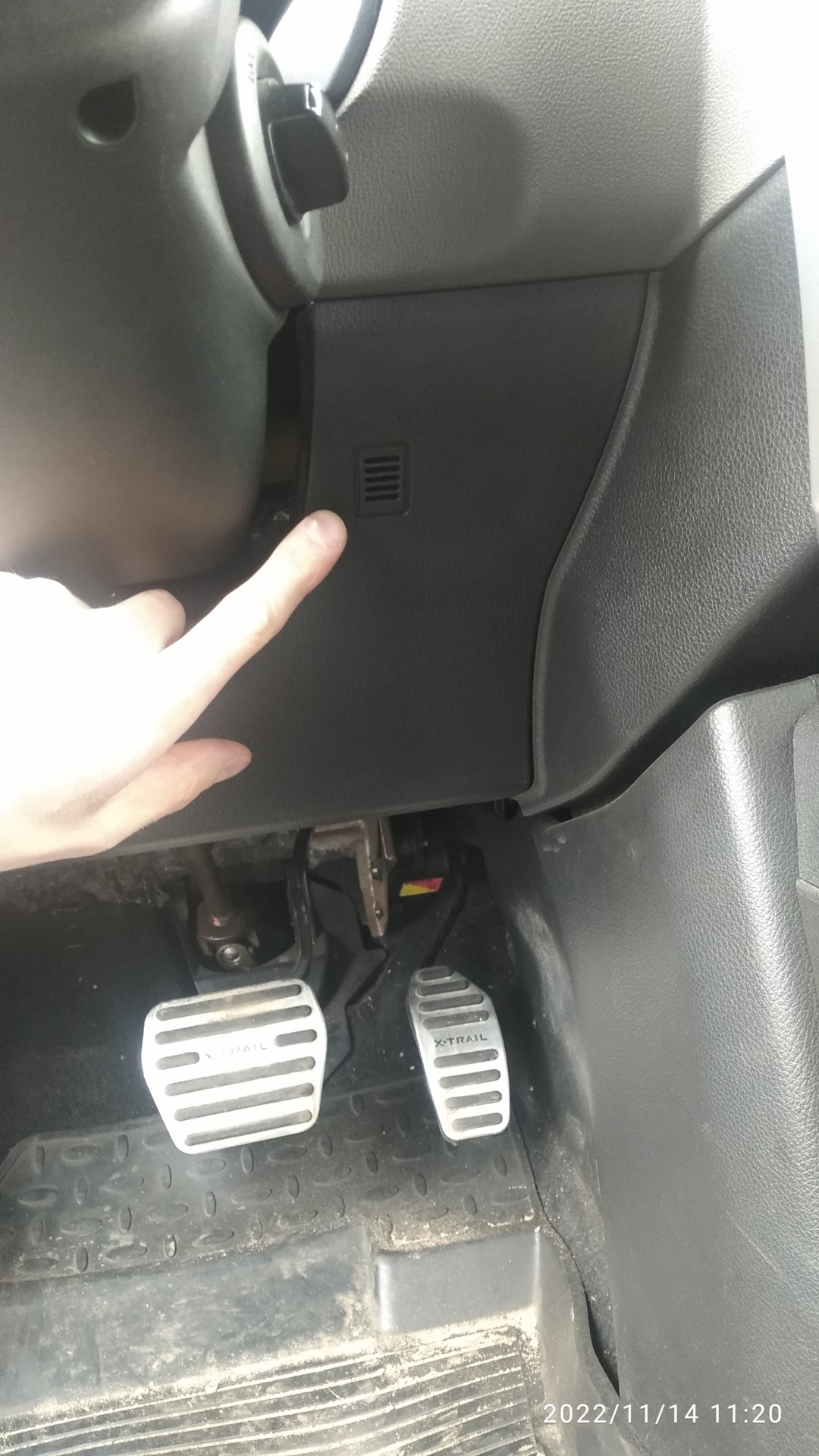 Камера заднего вида. — Nissan X-Trail II (t31), 2 л, 2008 года | аксессуары | DRIVE2