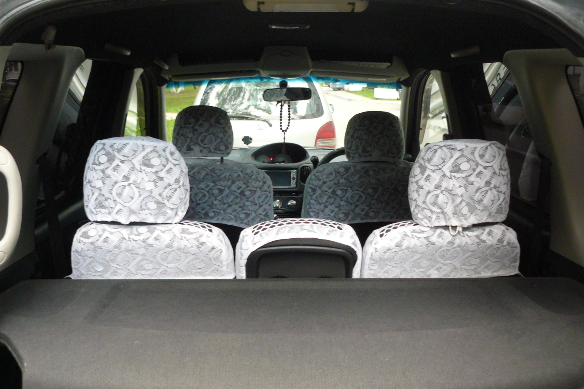 Японские накидки на сиденья — Toyota Platz, 1,5 л, 1999 года ...