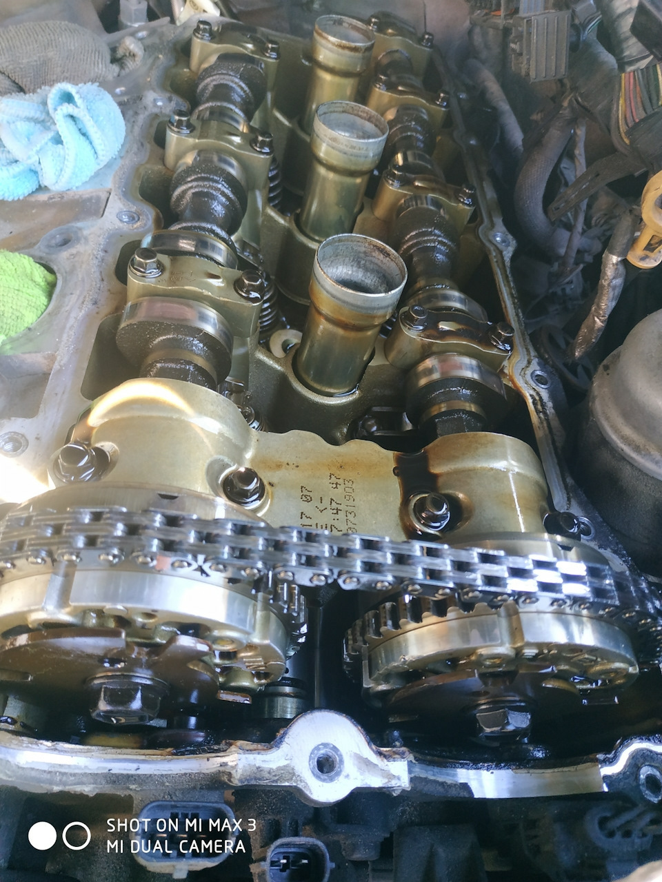 Замена цепей ГРМ — Cadillac CTS (2G), 2 л, 2009 года | визит на сервис ...