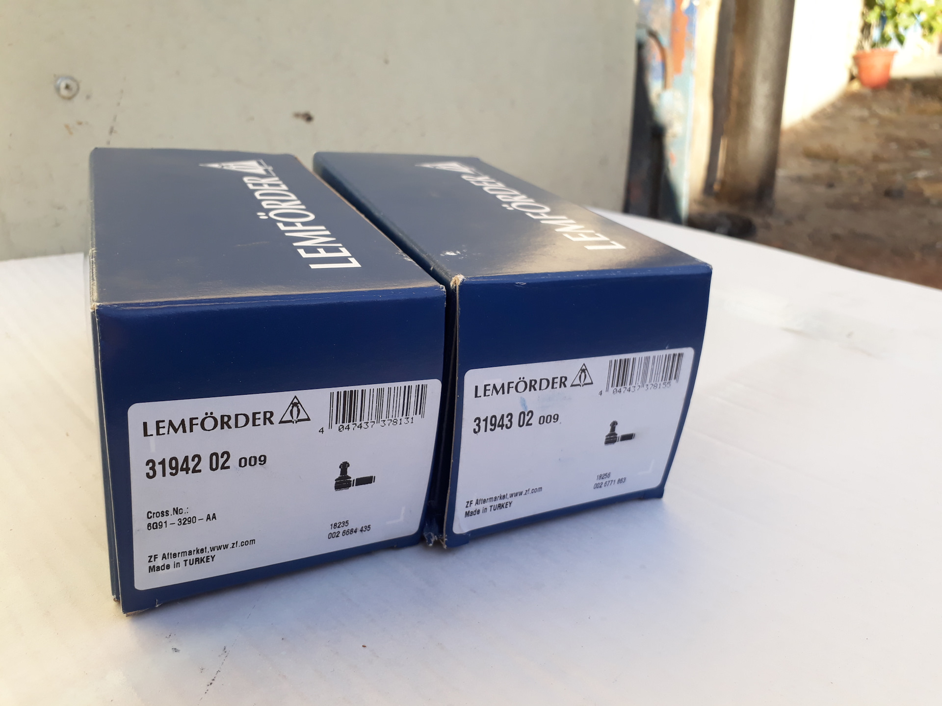 Наконечник рулевой тяги Lemforder 31943 или 31943 02? — Ford Mondeo IV ...