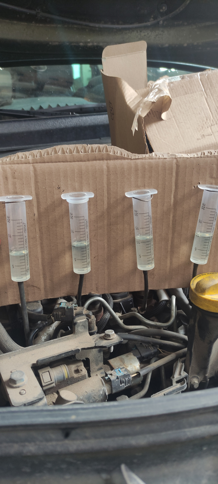 Замена регулятора давления ТНВД — Renault Duster (1G), 1,5 л, 2017 года ...