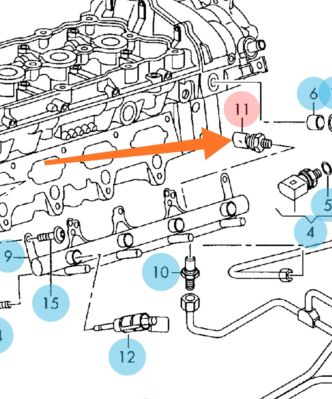 Ошибка 008851 — Регулятор давления топлива, P2293 — 000 — механическая ...