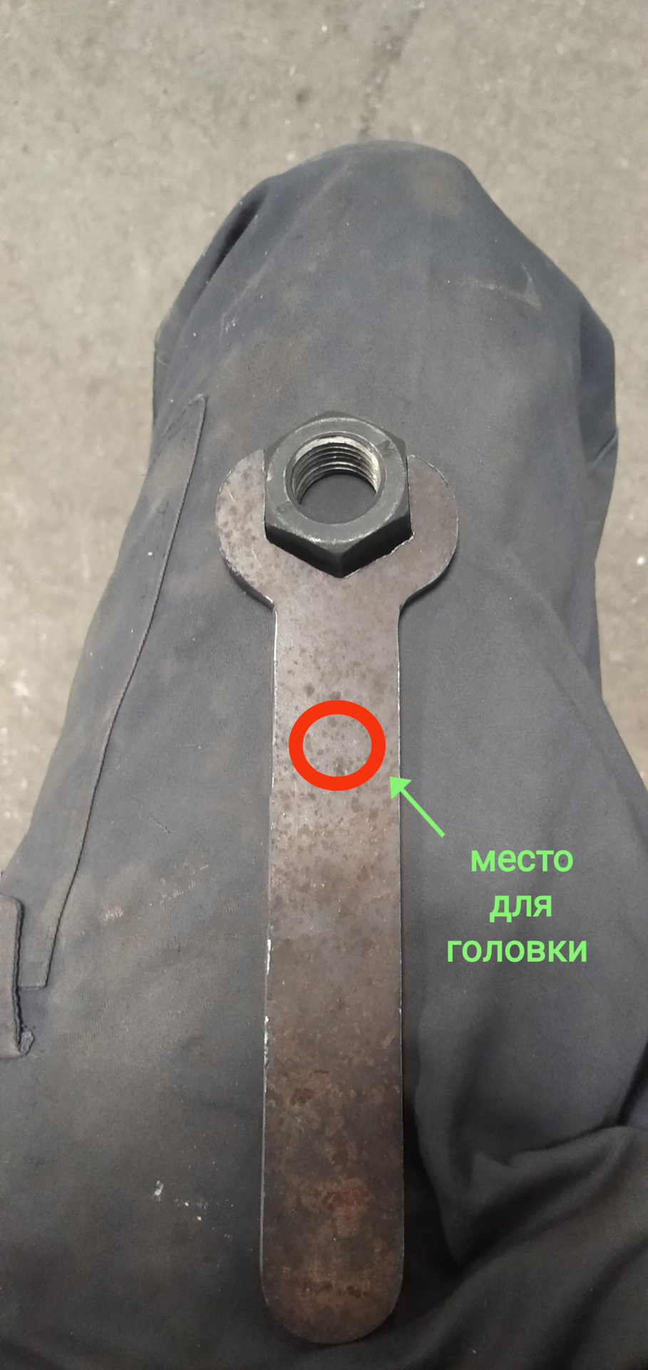 Самодельный ключ для натяжения ремня ГРМ. — Daewoo Nexia (2G), 1,5 л ...