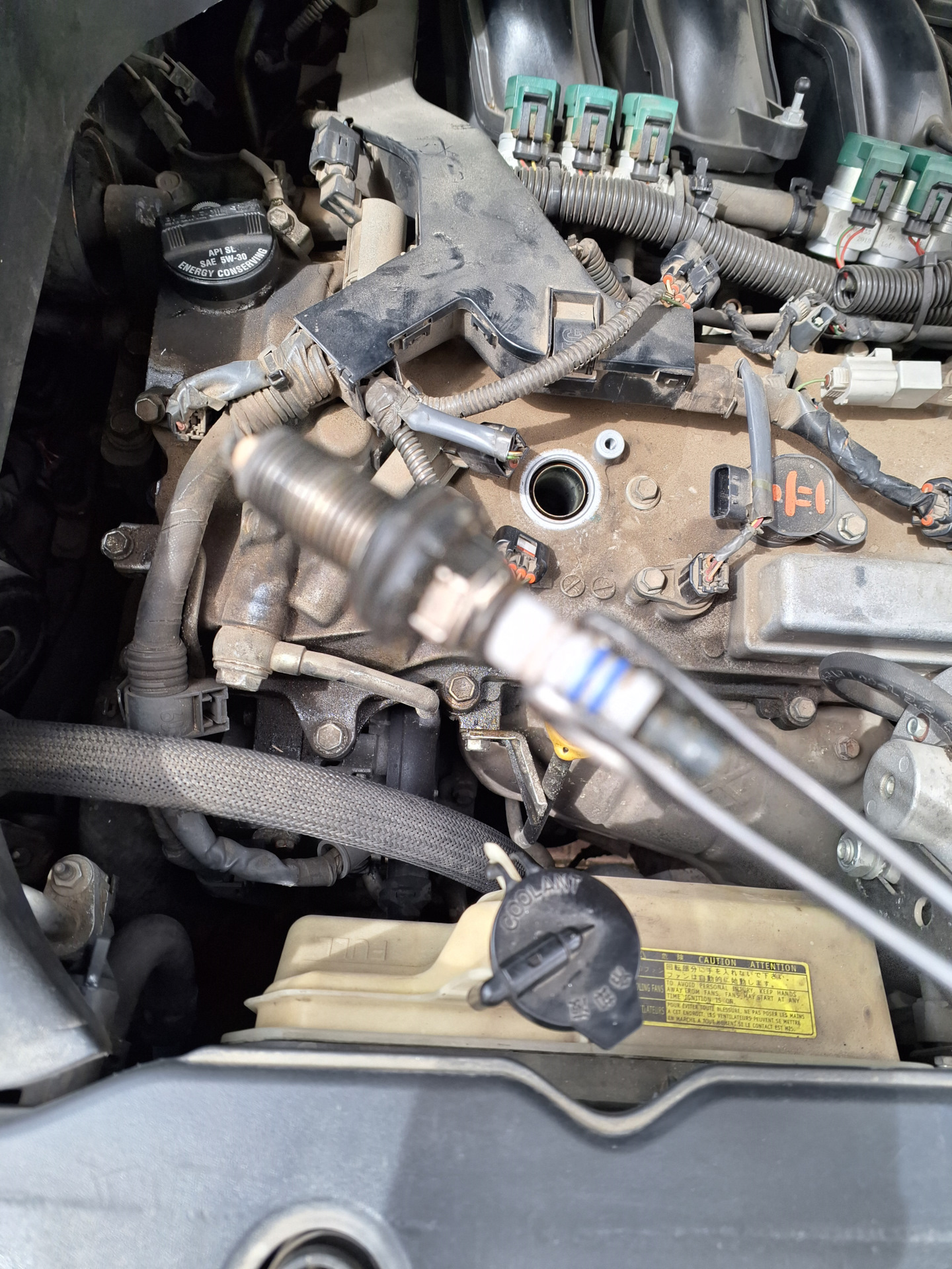 Вторичная проверка, делал вечером, не торопился. — Lexus RX (2G), 3,5 л ...