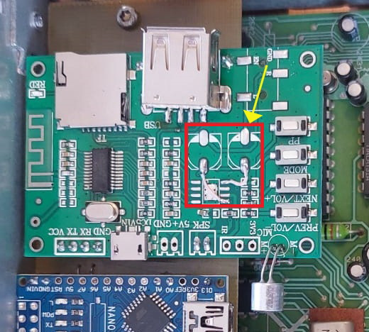 GAMMA 4 +MP3/BT (BT-201) + ARDUINO — Volkswagen Passat Variant (B3), 2 ...