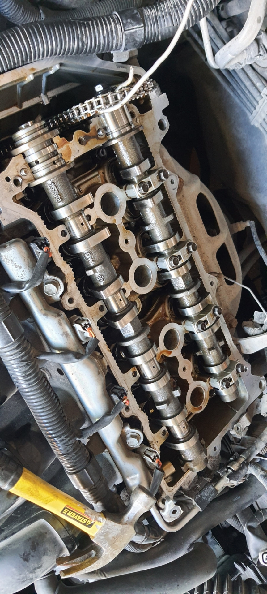 ТО 330тыс.км. Перешел на Лукойл — Toyota Avensis II, 1,8 л, 2005 года ...