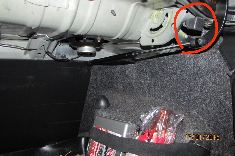 Замок багажника — Daewoo Nexia (N150), 1,5 л., 2011 года | поломка | DRIVE2