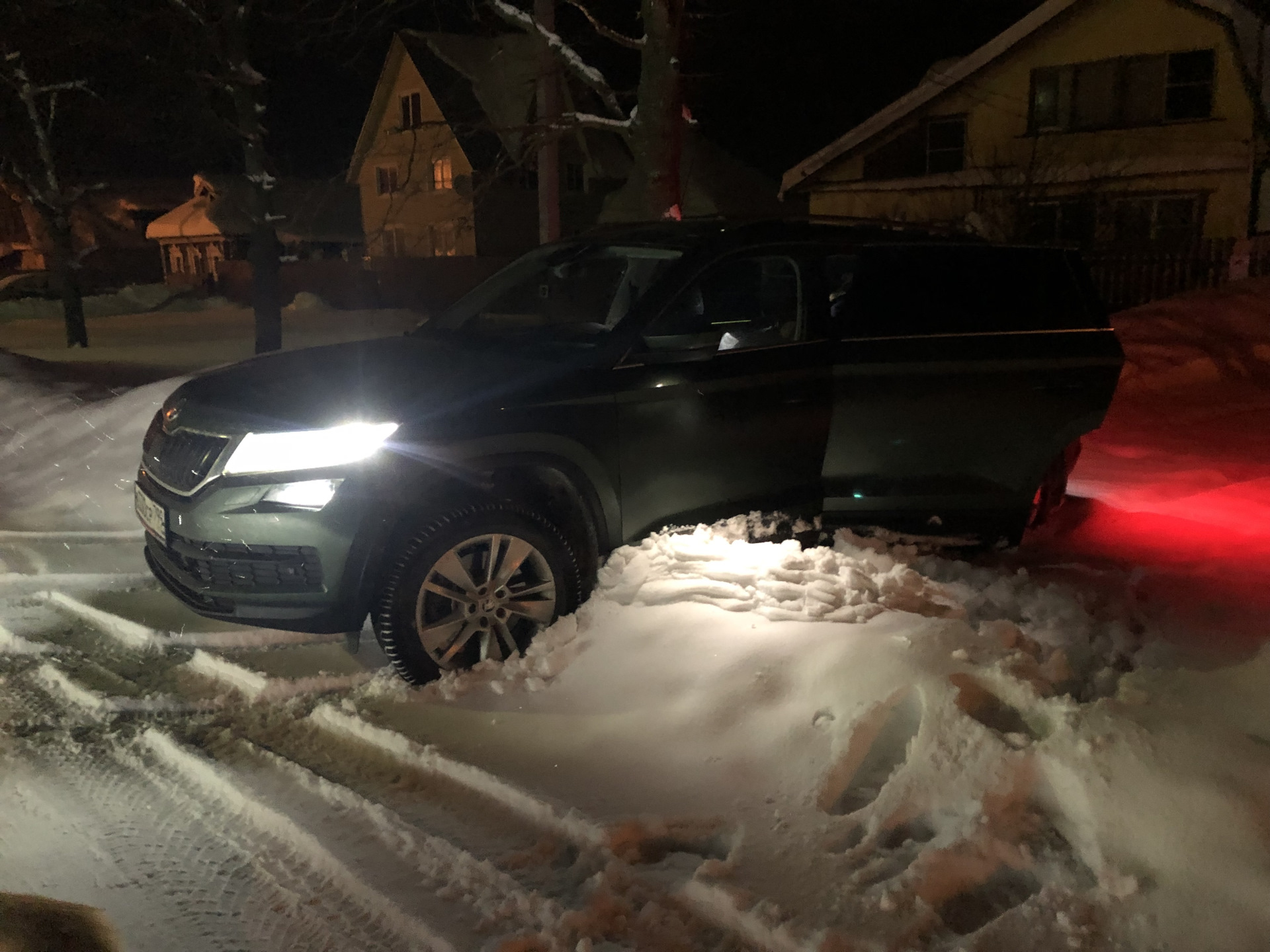 Я бы там и на 9ке проехал. — Skoda Kodiaq (1G), 2 л, 2021 года ...