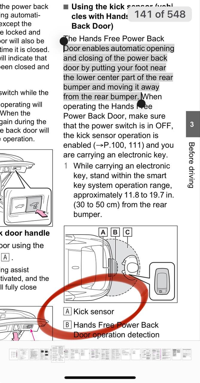 Rav4. Открытие двери багажника ногой (kick sensor) в.4 — Toyota RAV4 ...