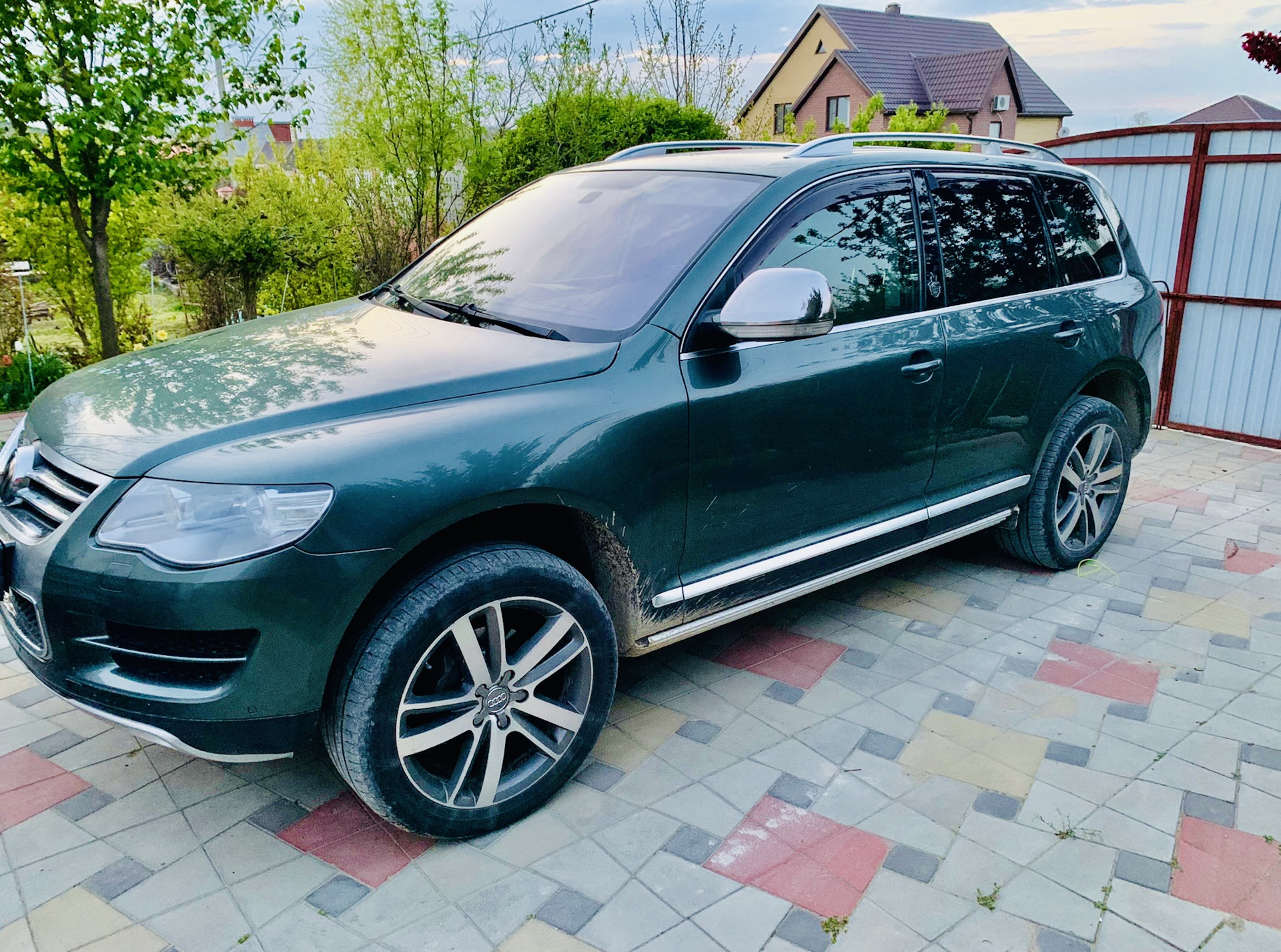 Borbet Rinspeed R23(Видео+Фото) — Volkswagen Touareg (1G), 4,2 л, 2009 ...