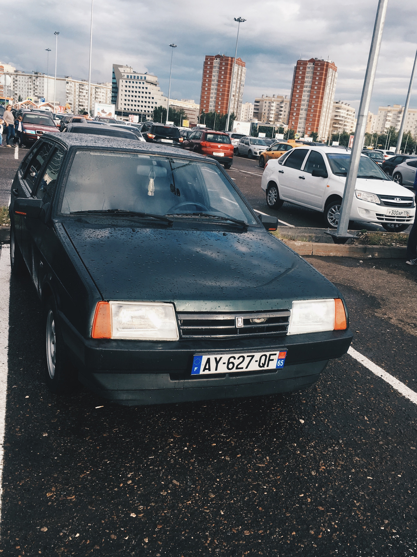 Сувенирный номер — Lada 2113, 1,6 л, 2010 года | просто так | DRIVE2