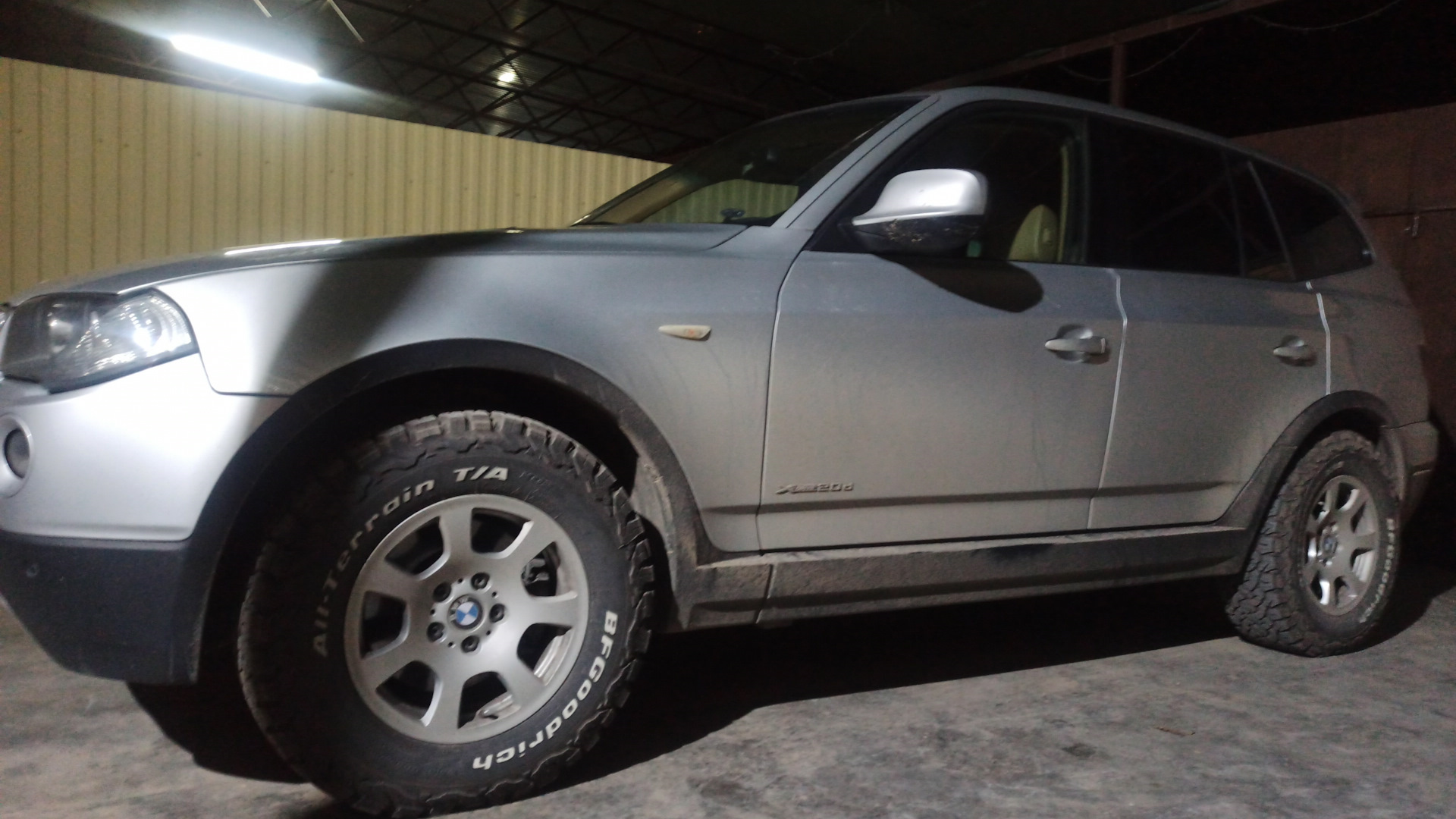 Мудовая резина на икса) — BMW X3 (E83), 3 л, 2005 года | колёсные диски ...