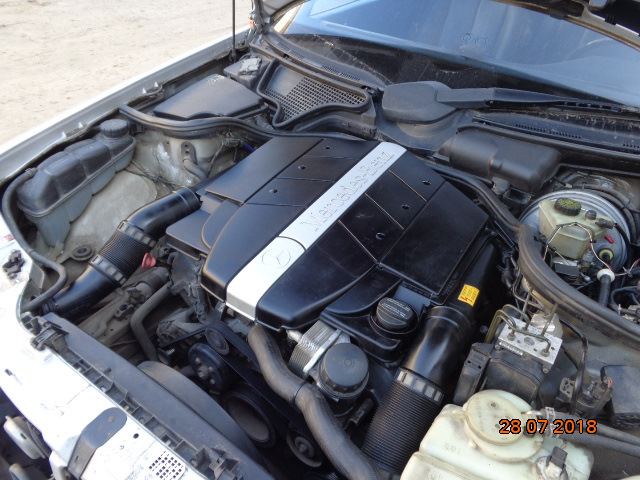 Новый внешний вид мотора — Mercedes-Benz E-Class (W210), 4,3 л, 1999 ...