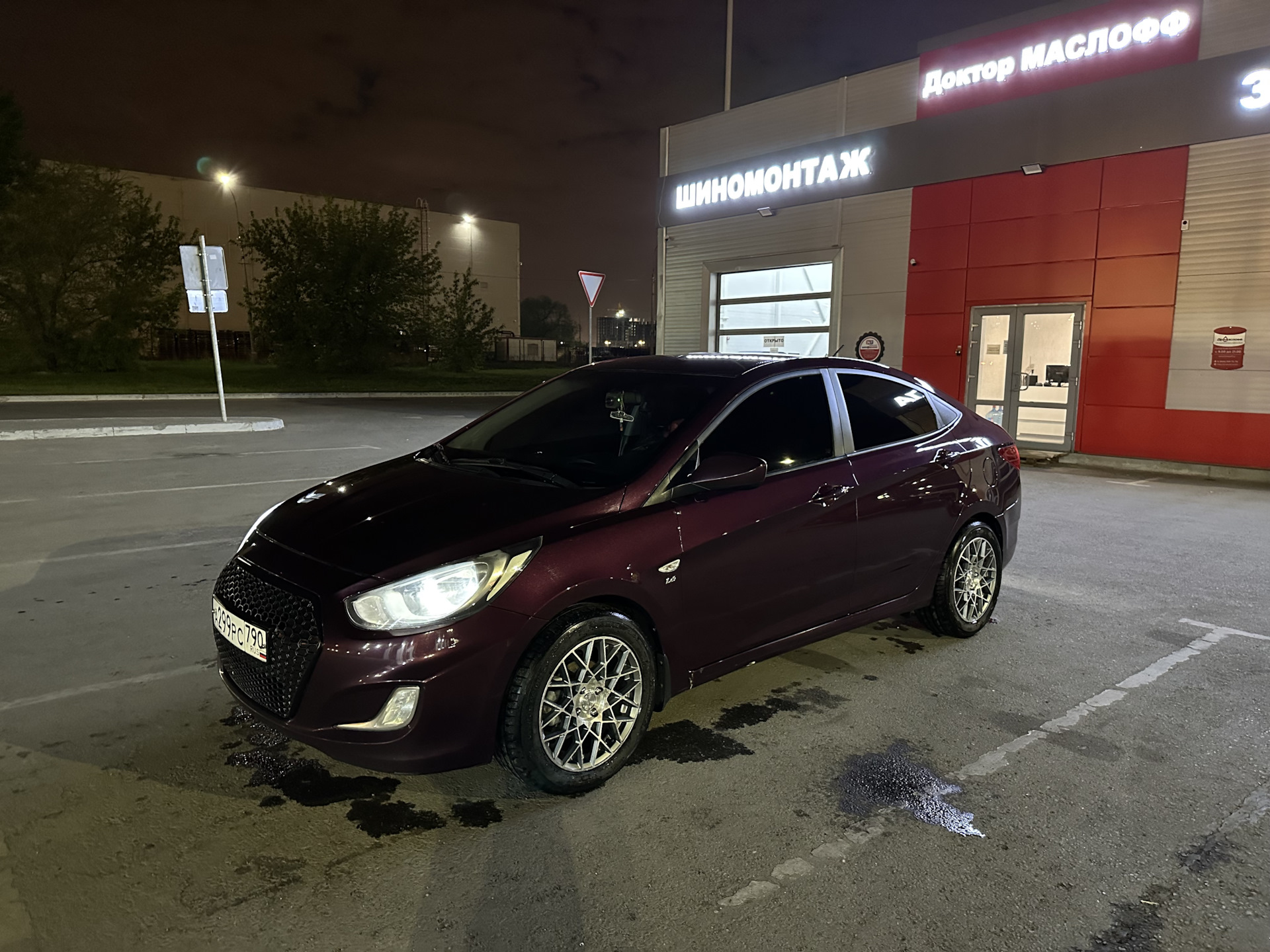 Vossen CVT 7x16 ET 36 — Hyundai Solaris (1G), 1,6 л, 2015 года | колёсные диски | DRIVE2