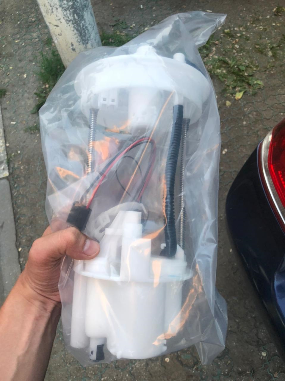 Замена топливного фильтра (HONDA 17048-SNA-010) и бензонасоса (HKT GIP ...