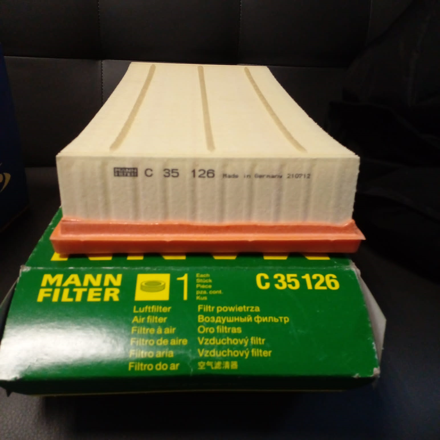 Mann c35126 с exist за 1800 рублей. — Land Rover Range Rover (4G), 4,4 ...