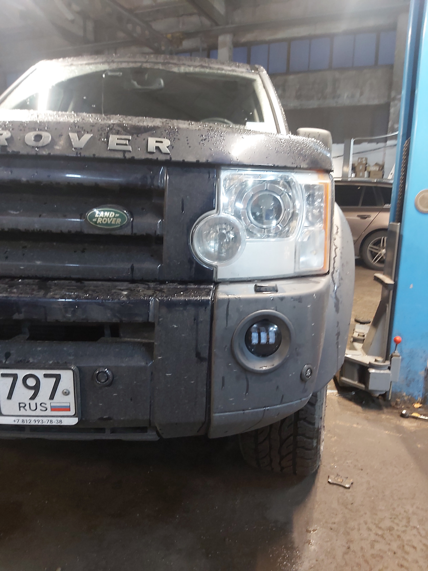 Птф в штатные места Дискавери 3 без колхоза и переделок — Land Rover ...