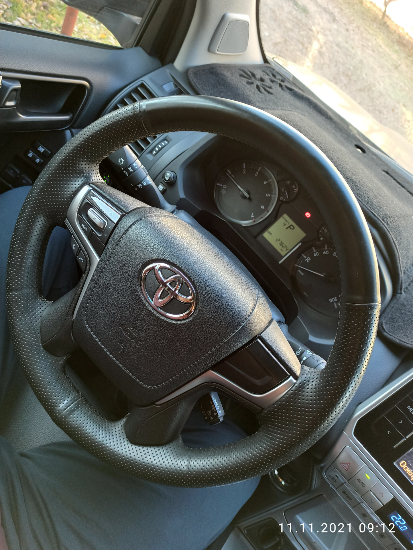 Руль в кожу на Прадо 150 — Toyota Land Cruiser Prado 150-series, 2019 ...