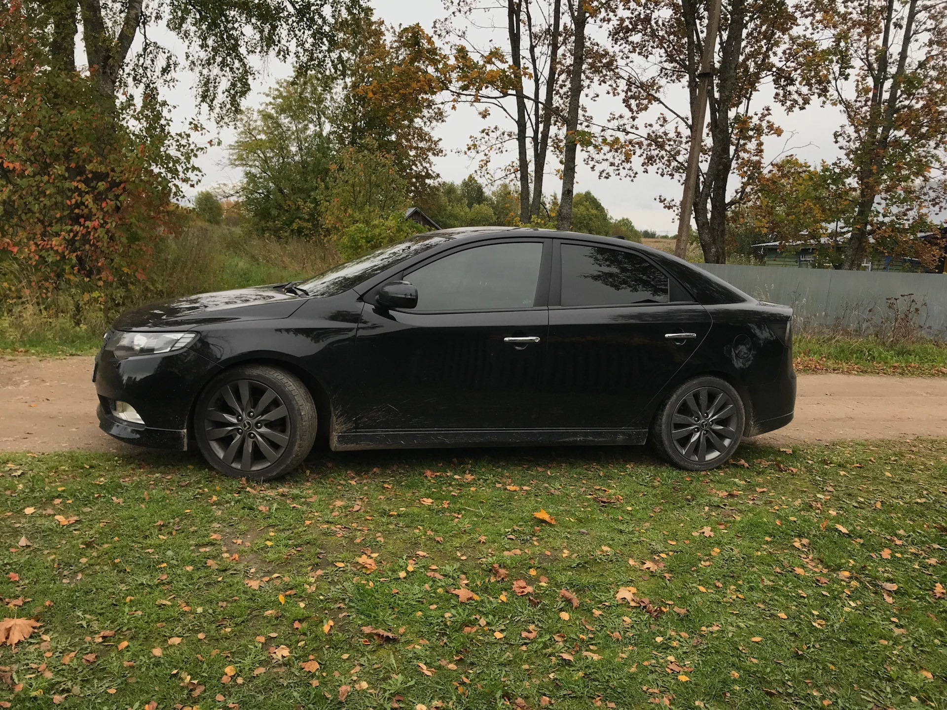 Легкая тонировка — KIA Cerato (2G), 2 л, 2011 года | стайлинг | DRIVE2