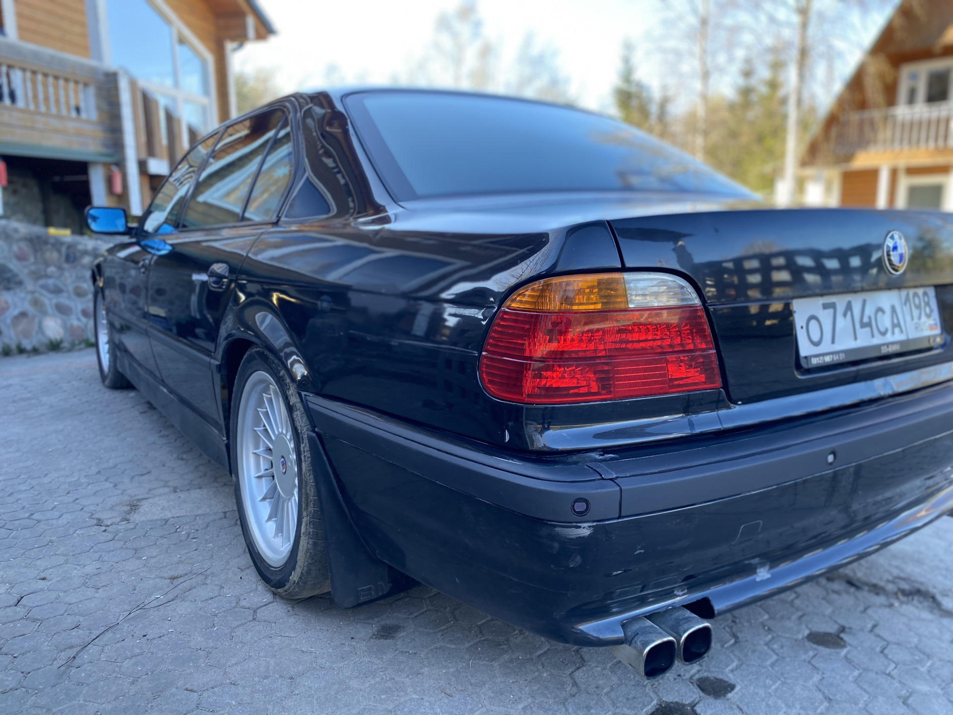 Лето лето в трусики одето — BMW 7 series (E38), 5,4 л., 1995 года | колёсные диски | DRIVE2