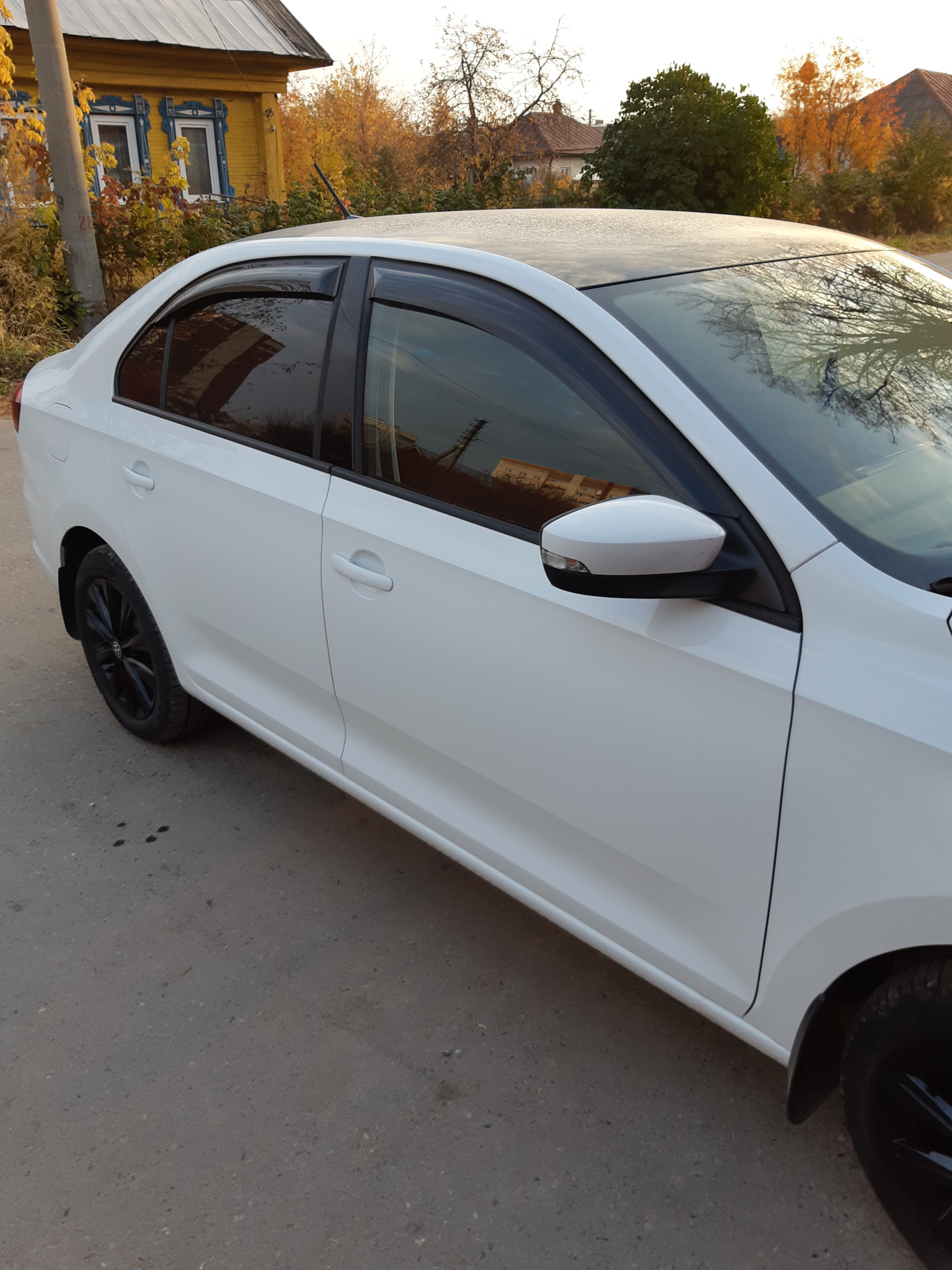Ветровики на поло лифтбэк — Volkswagen Polo liftback, 1,6 л, 2020 года ...